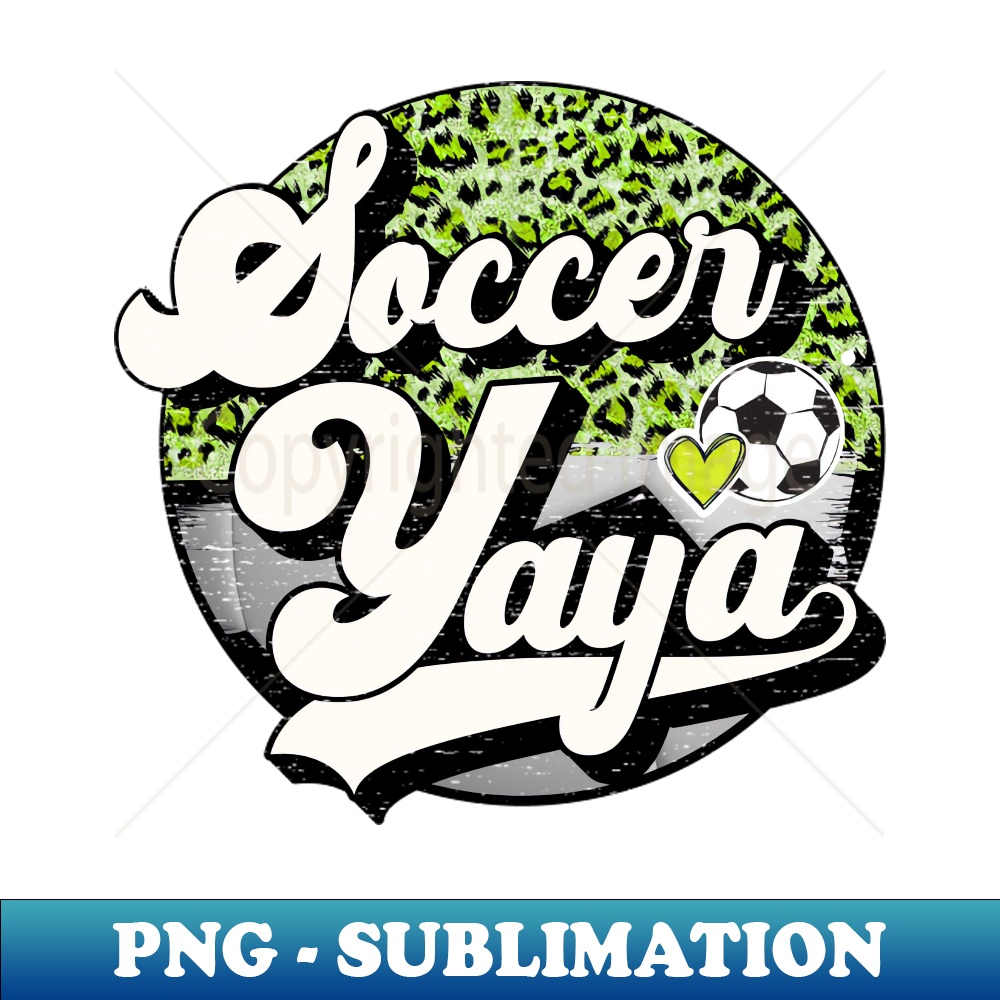 Soccer Yaya Vintage Soccer Family Matching - PNG Transparent | Inspire ...