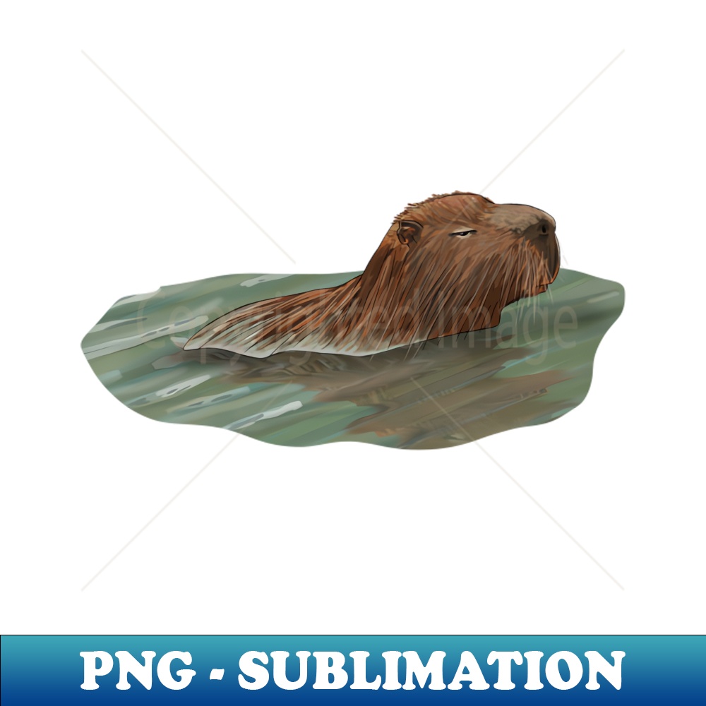 capybara - Instant Sublimation Digital Download - Vibrant an - Inspire Uplift