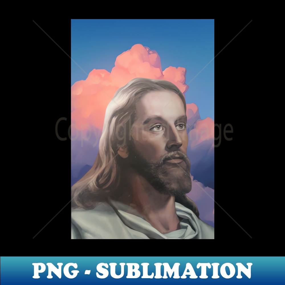 Jesus - Signature Sublimation PNG File - Defying the Norms | Inspire Uplift