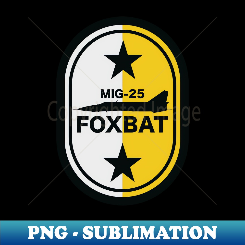 MIG-25 Foxbat - PNG Transparent Sublimation Design - Instant | Inspire ...