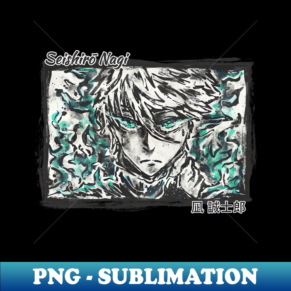Japanese ink Seishiro Nagi Blue lock - Signature Sublimation | Inspire ...