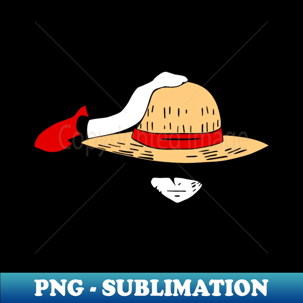 Straw Hat Pirate Monkey D Luffy - Digital Sublimation Downlo | Inspire ...