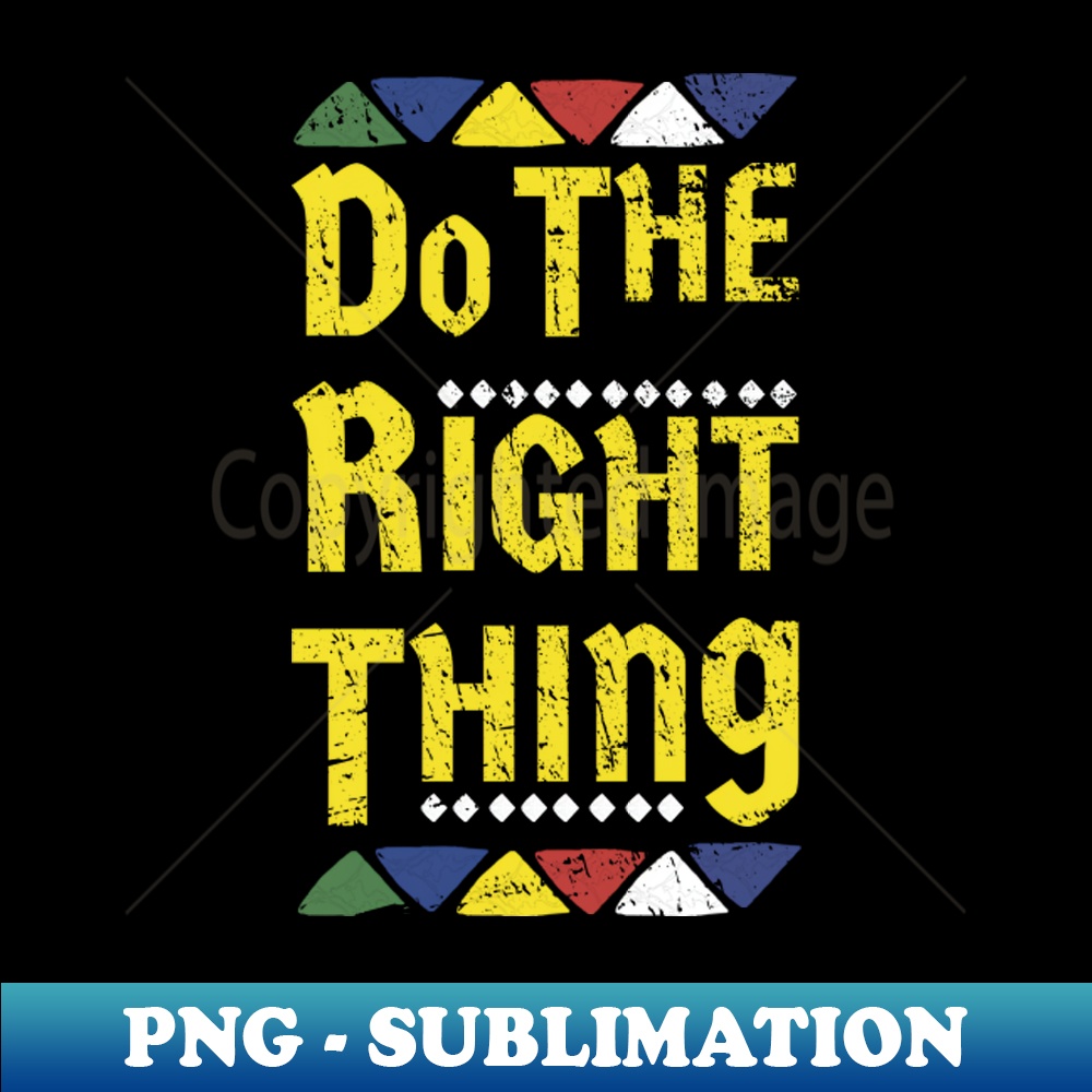 Do the right thing Logo 80s - Aesthetic Sublimation Digital | Inspire ...