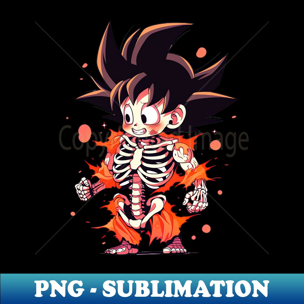 skeleton goku - Signature Sublimation PNG File - Stunning Su | Inspire ...