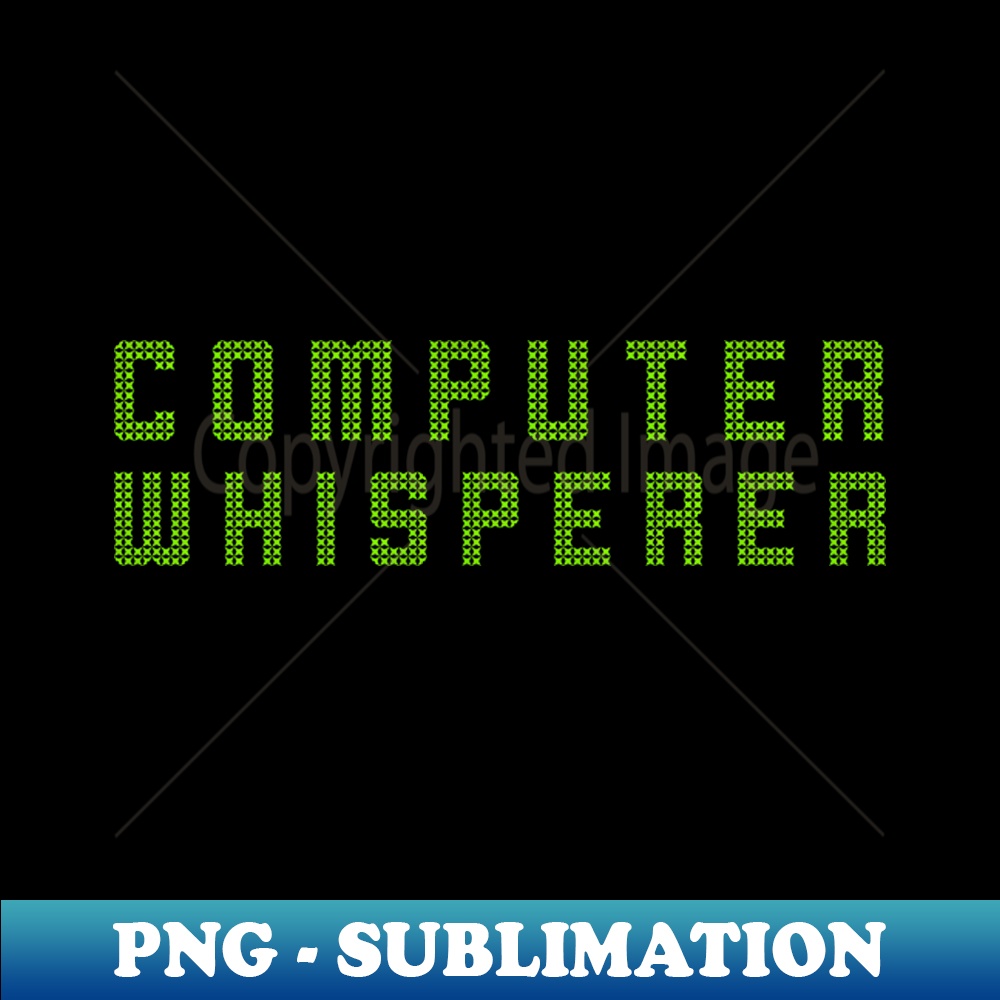 Computer Whisperer Ugly Sweater - Retro PNG Sublimation Digi - Inspire ...