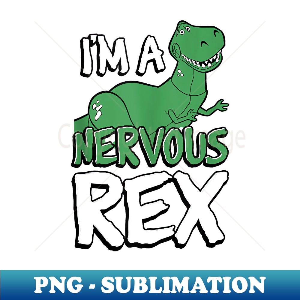 Disney Pixar Toy Story Nervous Rex - Modern Sublimation PNG | Inspire ...