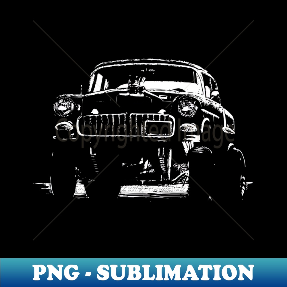 55 Chevy Gasser racer - Exclusive Sublimation Digital File - | Inspire ...