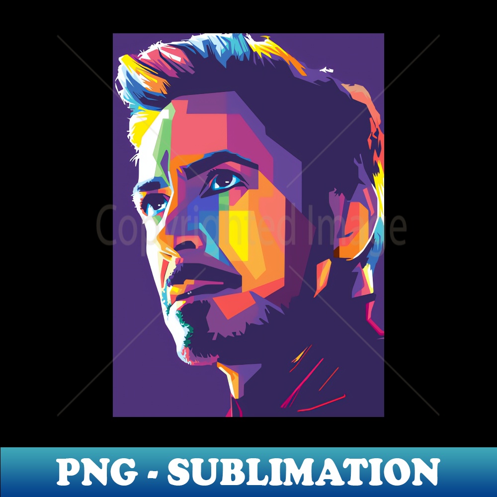 Robert Downey Jr - Artistic Sublimation Digital File - Spice | Inspire ...