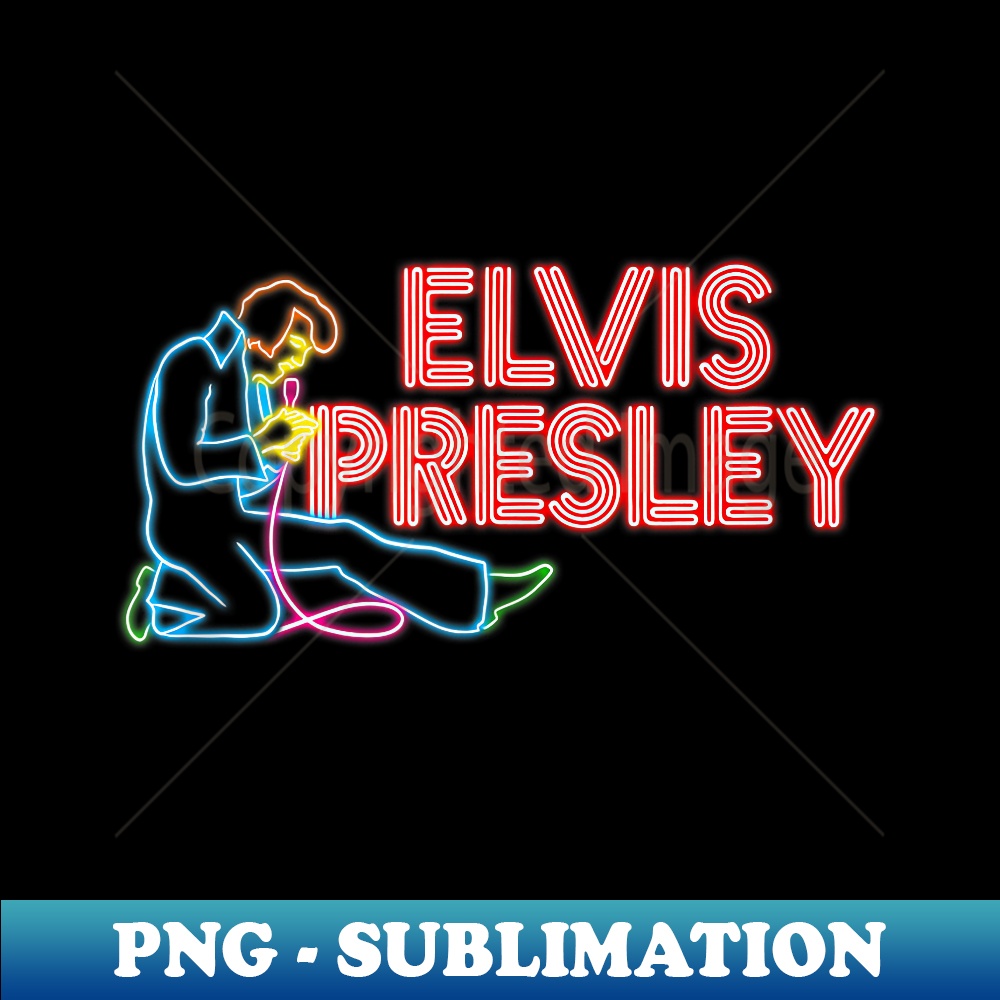 Elvis Presley Official Elvis Neon Sign - Exclusive Sublimati | Inspire ...