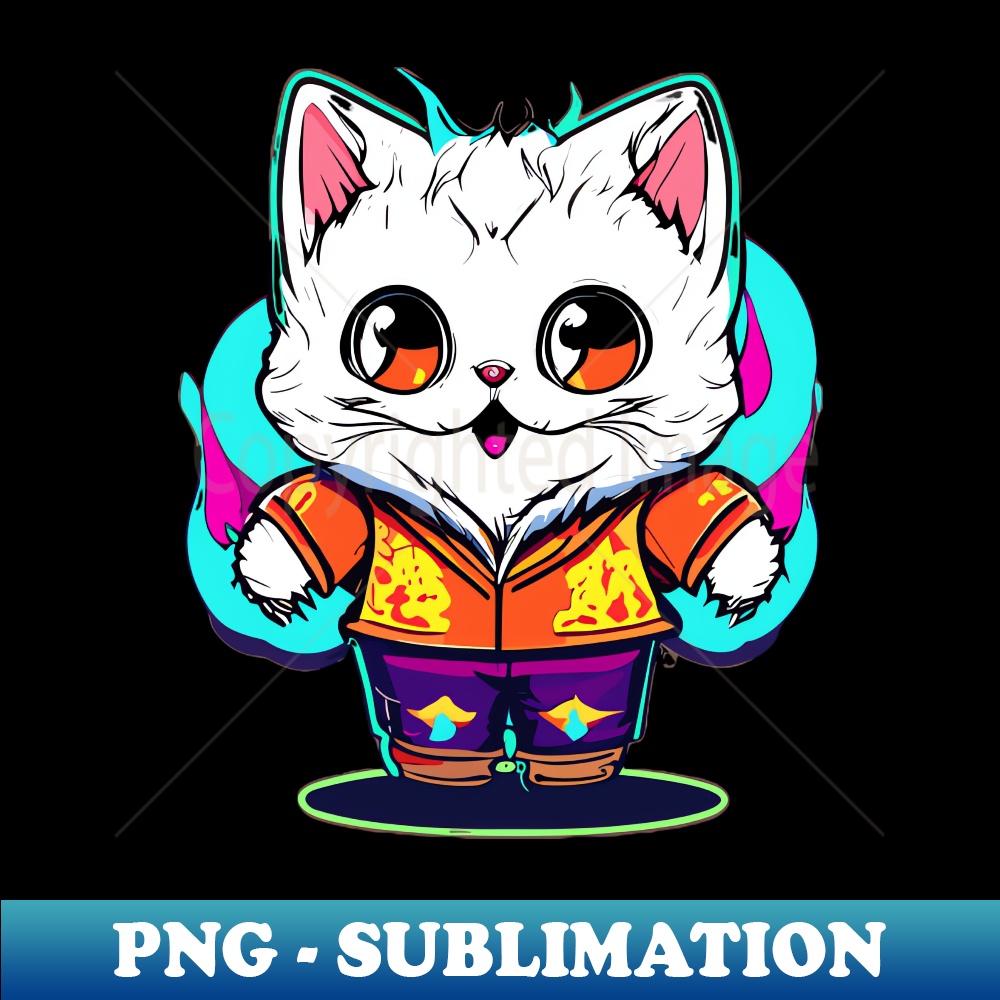 party cat - PNG Transparent Digital Download File for Sublim | Inspire ...