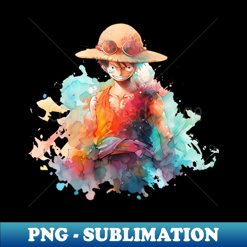 luffy - High-Resolution PNG Sublimation File - Vibrant and E | Inspire ...