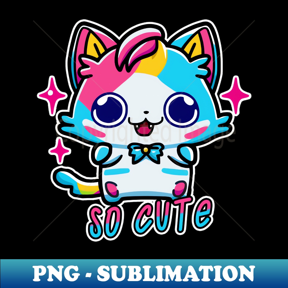 Cat Lover Kitten Cute Kawaii Chibi Anime Pink Cutesy Pastel | Inspire ...