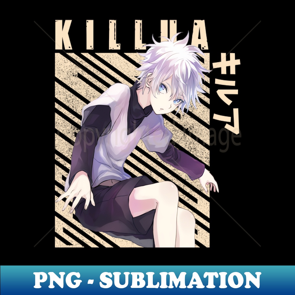 Killua Zoldik-Hunter x Hunter - High-Resolution PNG Sublimat | Inspire ...