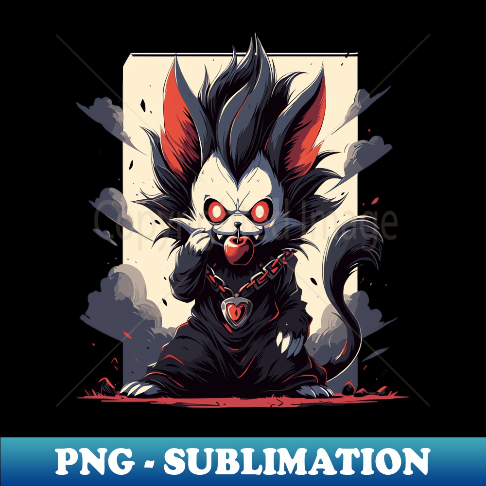 Cat Ryuk - PNG Transparent Digital Download File for Sublima | Inspire ...