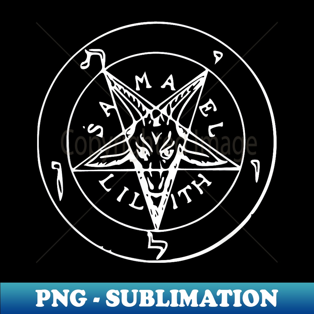 Satanic Goat Head Baphomet Pentagram Occult Devil 666 Demon | Inspire ...