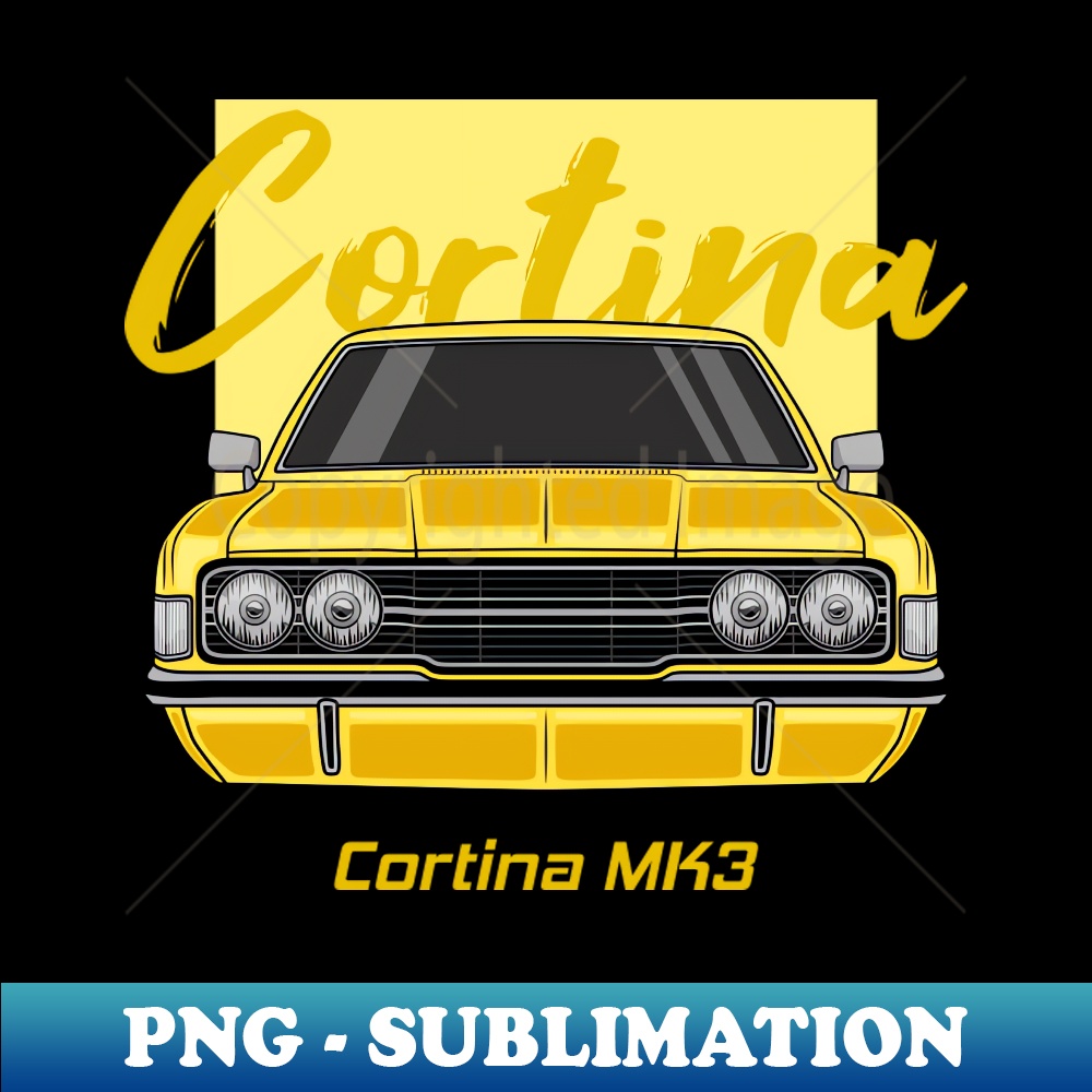 Front Yellow Cortina MK3 Classic - Decorative Sublimation PN | Inspire ...