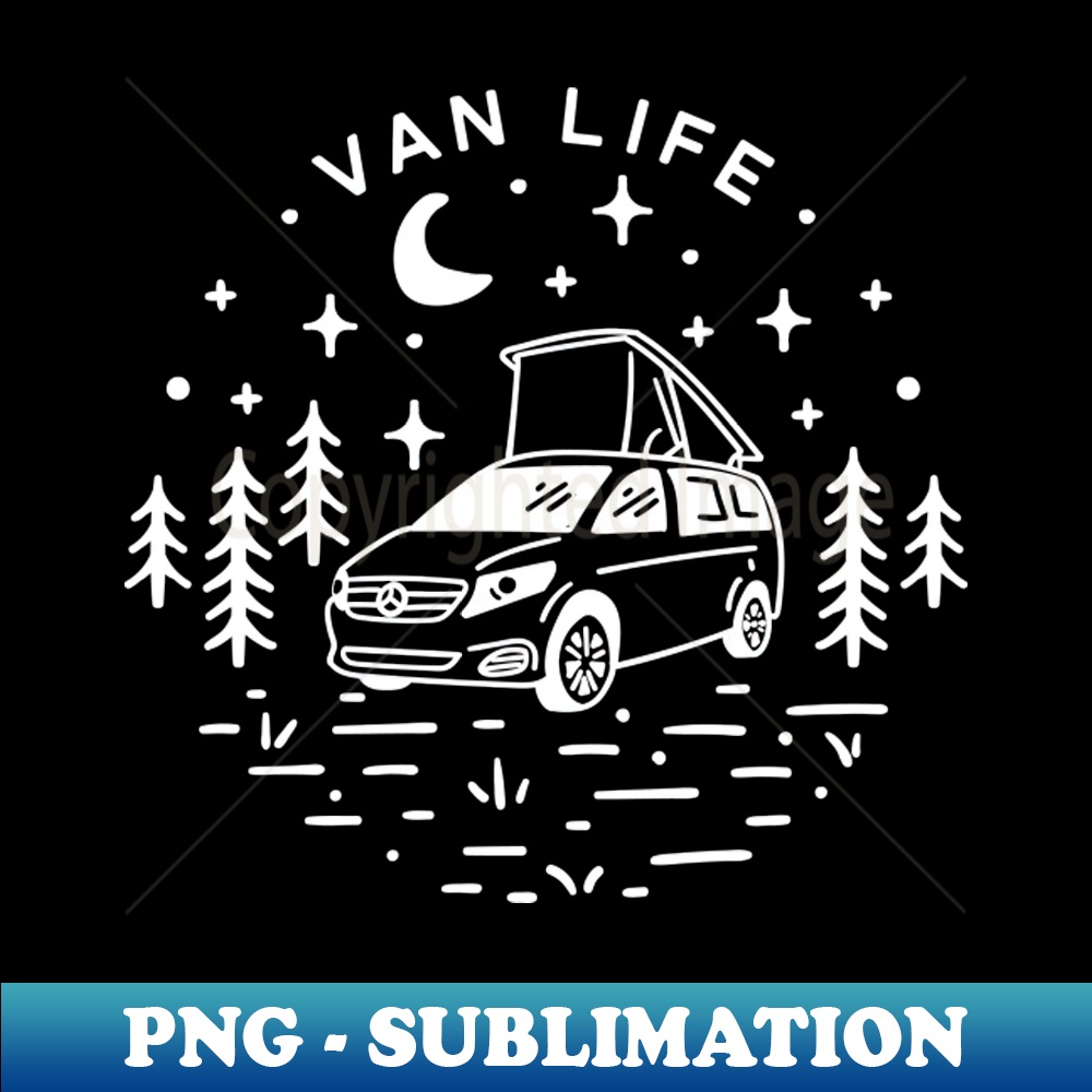 Van Life - Modern Sublimation PNG File - Perfect for Sublima | Inspire ...