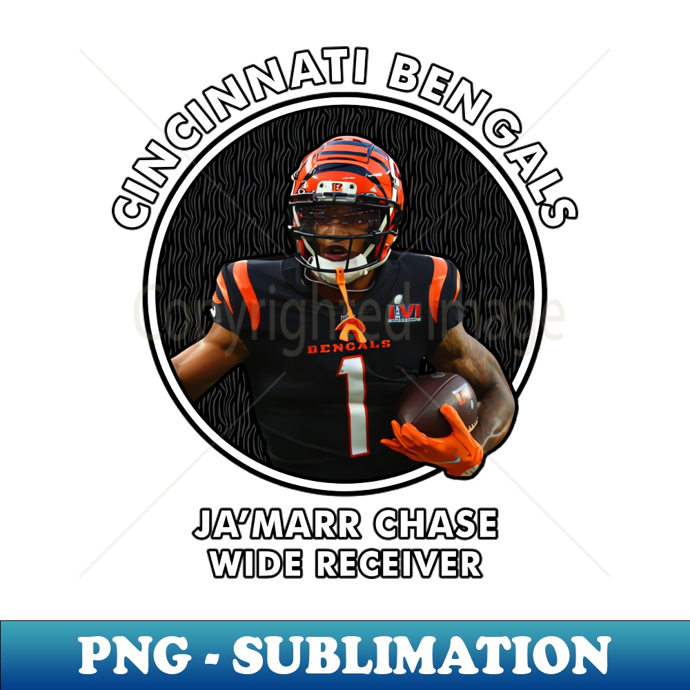 JAMARR CHASE - WR - CINCINNATI BENGALS - PNG Transparent Sub | Inspire ...