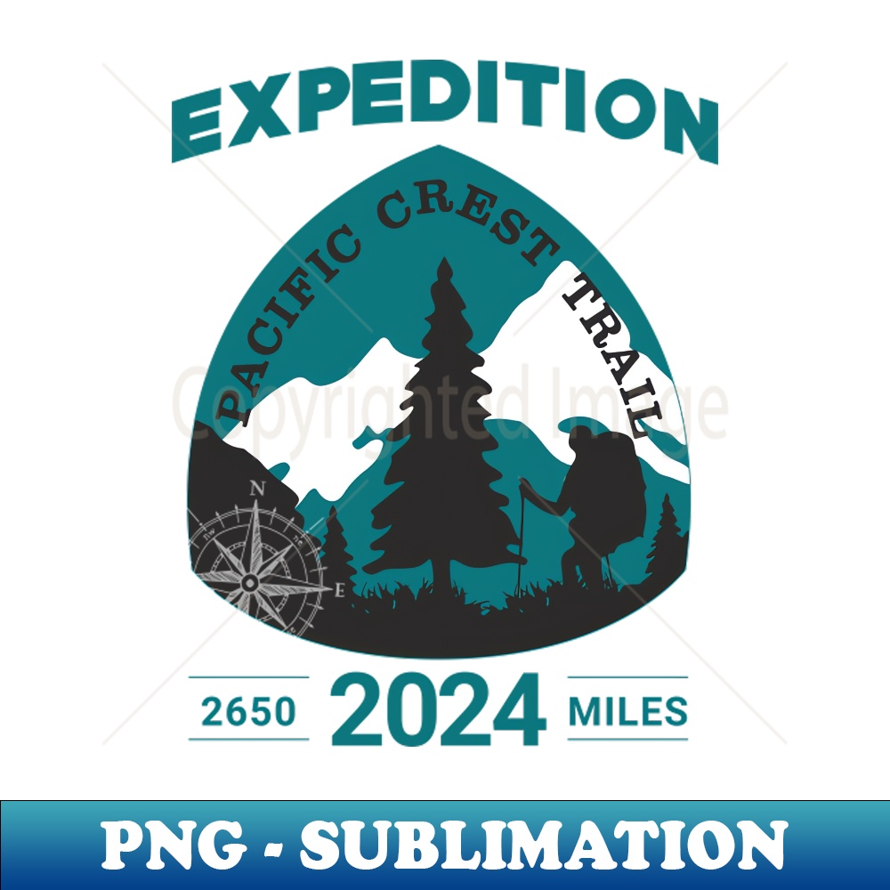 Pacific Crest Trail Expedition 2024 - Premium PNG Sublimatio - Inspire ...