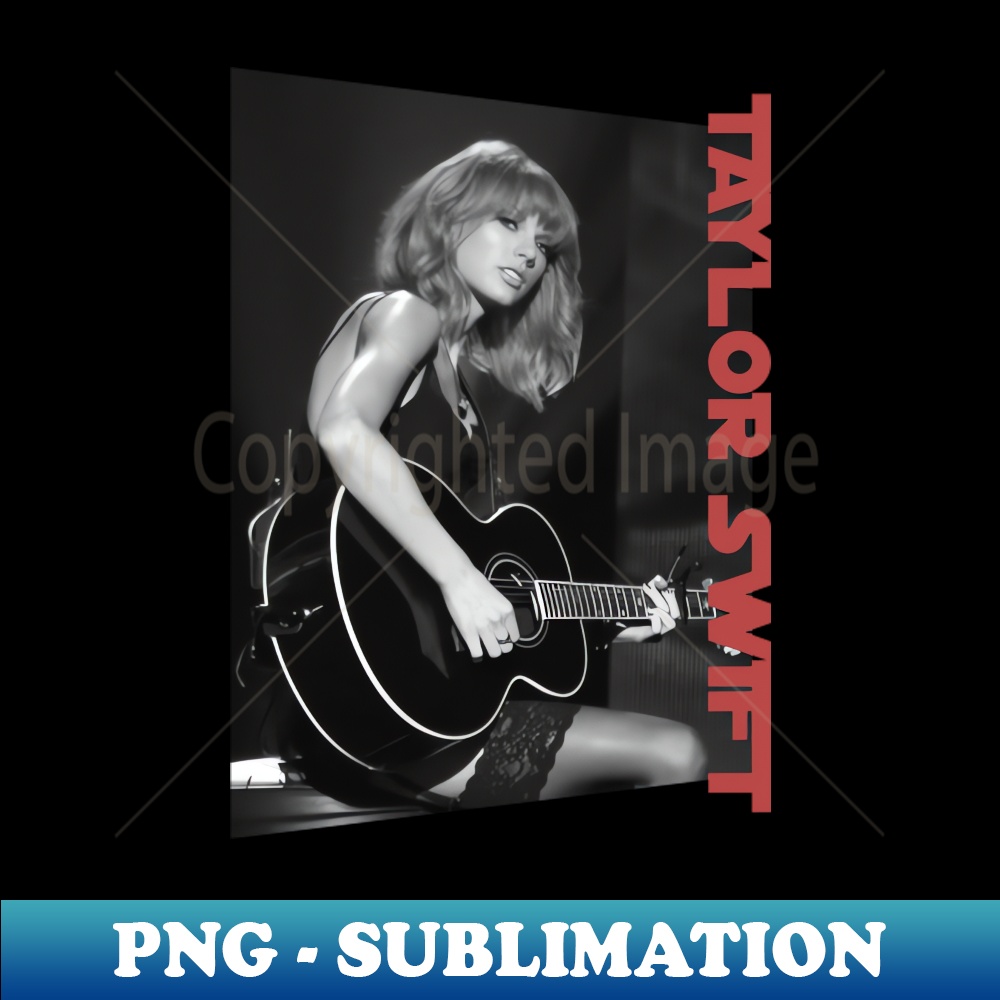 taylor swift monochrome - High-Resolution PNG Sublimation Fi | Inspire ...