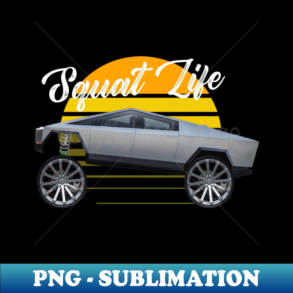 SQUATTED TRUCK T-SHIRT - Modern Sublimation PNG File - Stunn | Inspire ...