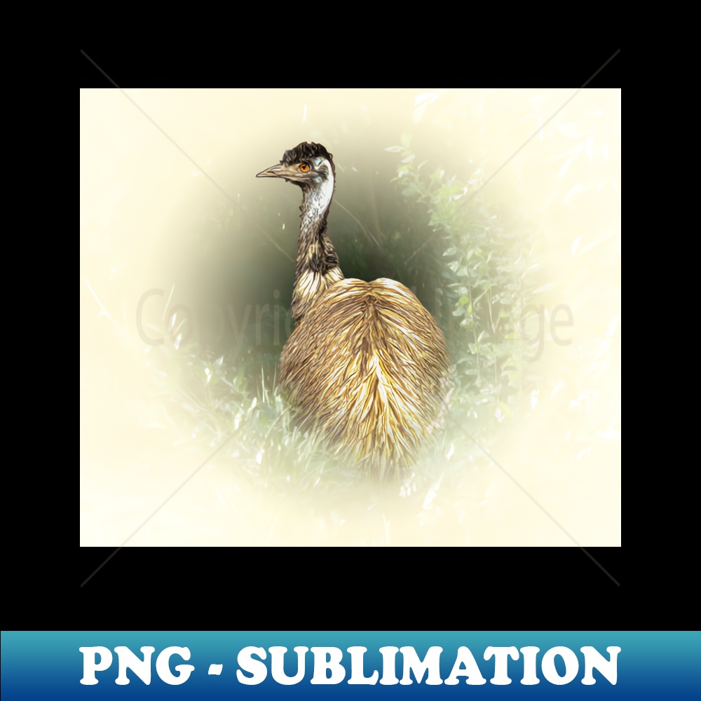 Emu - Vintage Sublimation PNG Download - Bold & Eye-catching | Inspire ...