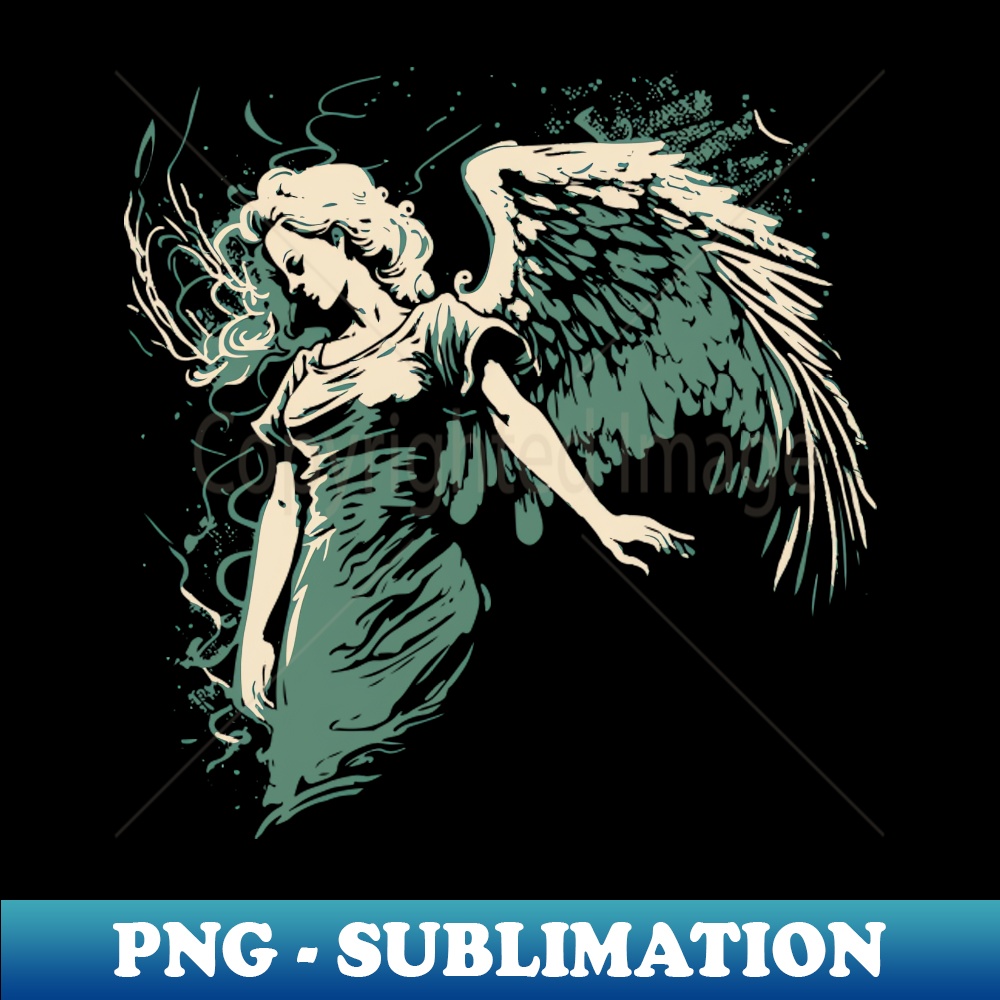 Angel - PNG Transparent Digital Download File for Sublimatio - Inspire ...
