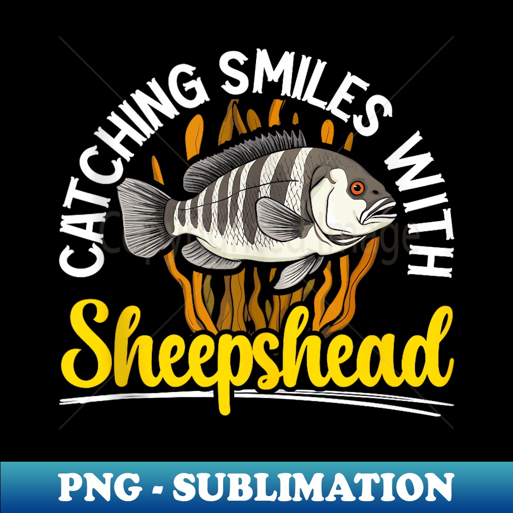 Sheepshead Fisher Fish Catcher Fisherman Fishing - Exclusive | Inspire ...