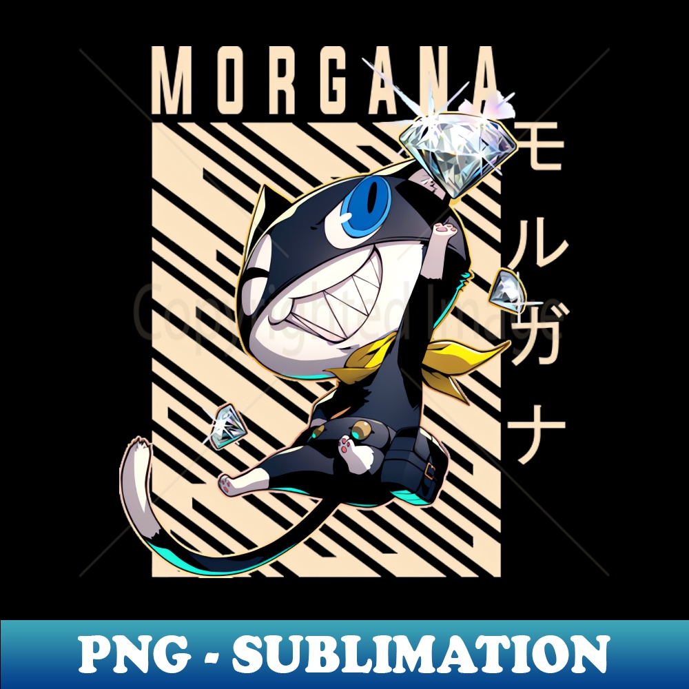Morgana - Persona 5 - Special Edition Sublimation PNG File - | Inspire ...