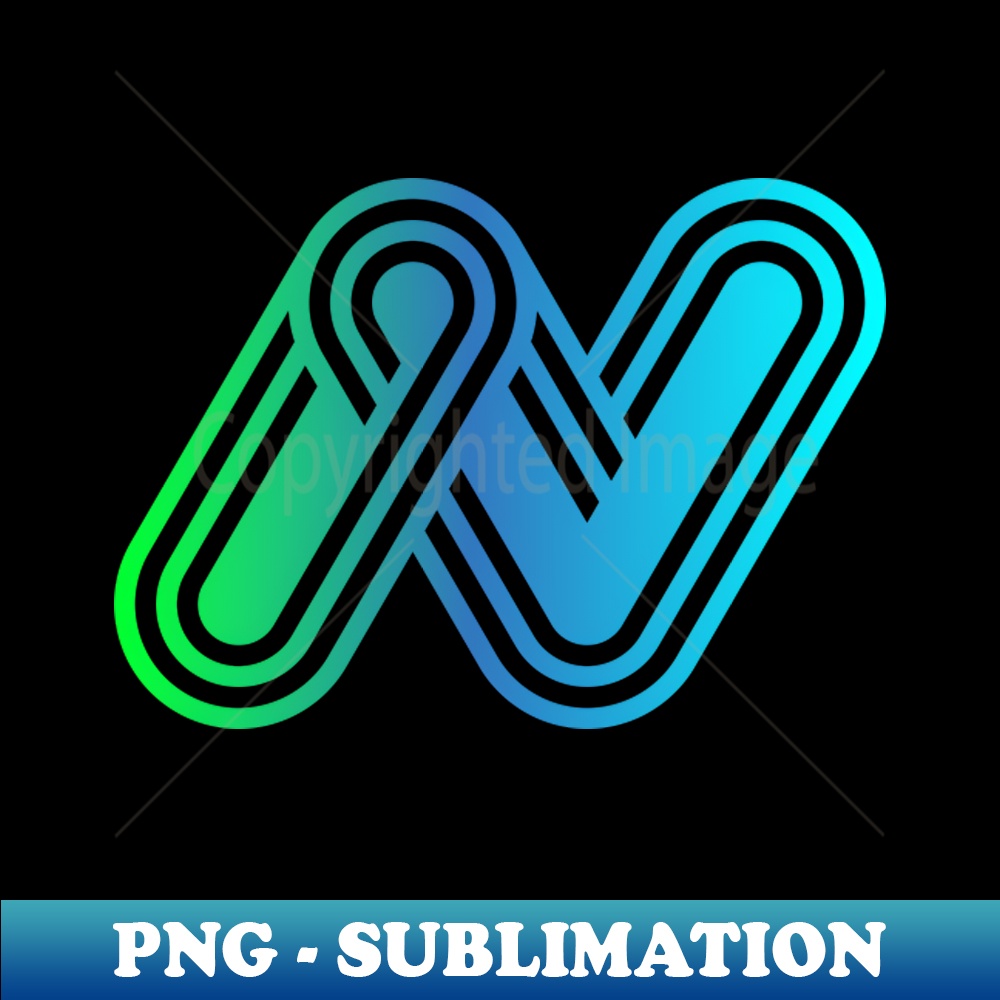 Alphabet n - PNG Transparent Sublimation Design - Fashionabl | Inspire ...