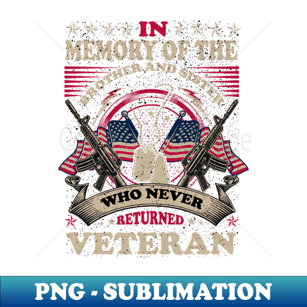 In Memory of the Brother and sister Who Never Returned Veter | Inspire ...