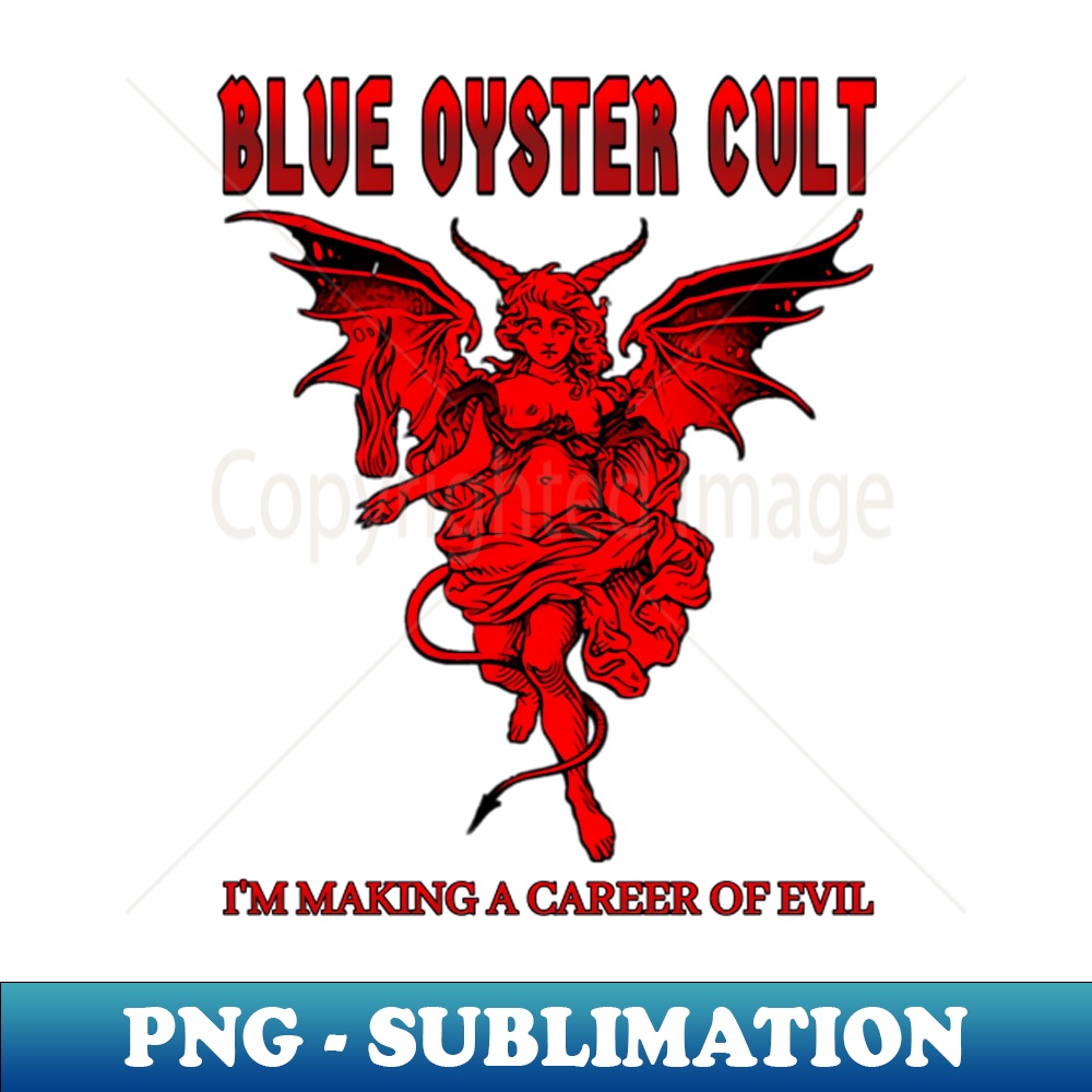 Blue oyster Evil - Signature Sublimation PNG File - Add a Fe | Inspire ...