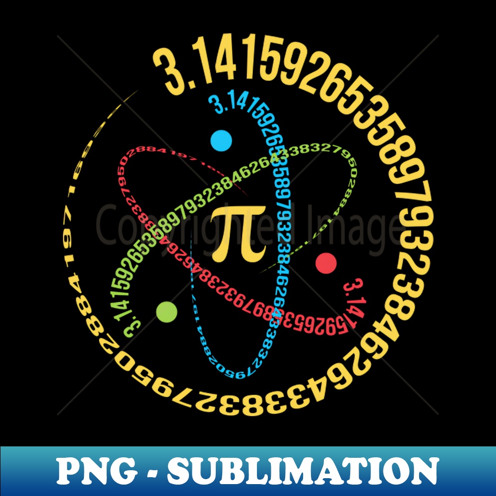 Atom Pi Symbol - Elegant Sublimation PNG Download - Capture | Inspire ...