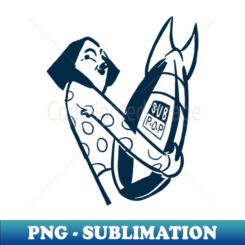 Sub Pop Records LVL Up - Instant Sublimation Digital Downloa | Inspire ...