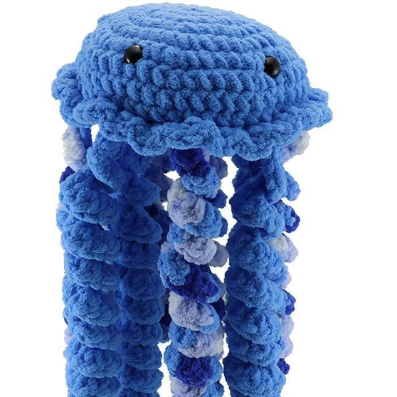 Jellyfish Crochet pattern, digital file PDF, digital pattern | Inspire ...