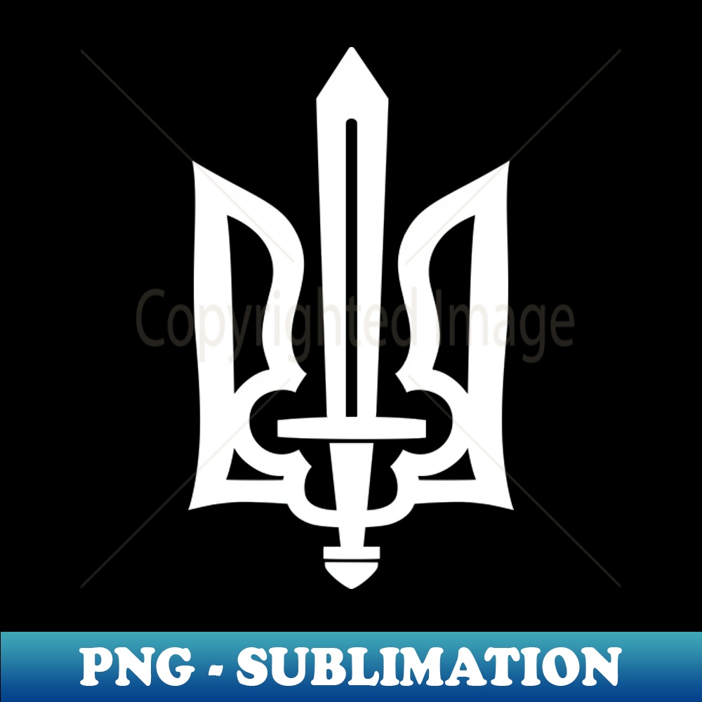Ukraine Gerb Tryzub - Aesthetic Sublimation Digital File - U - Inspire ...