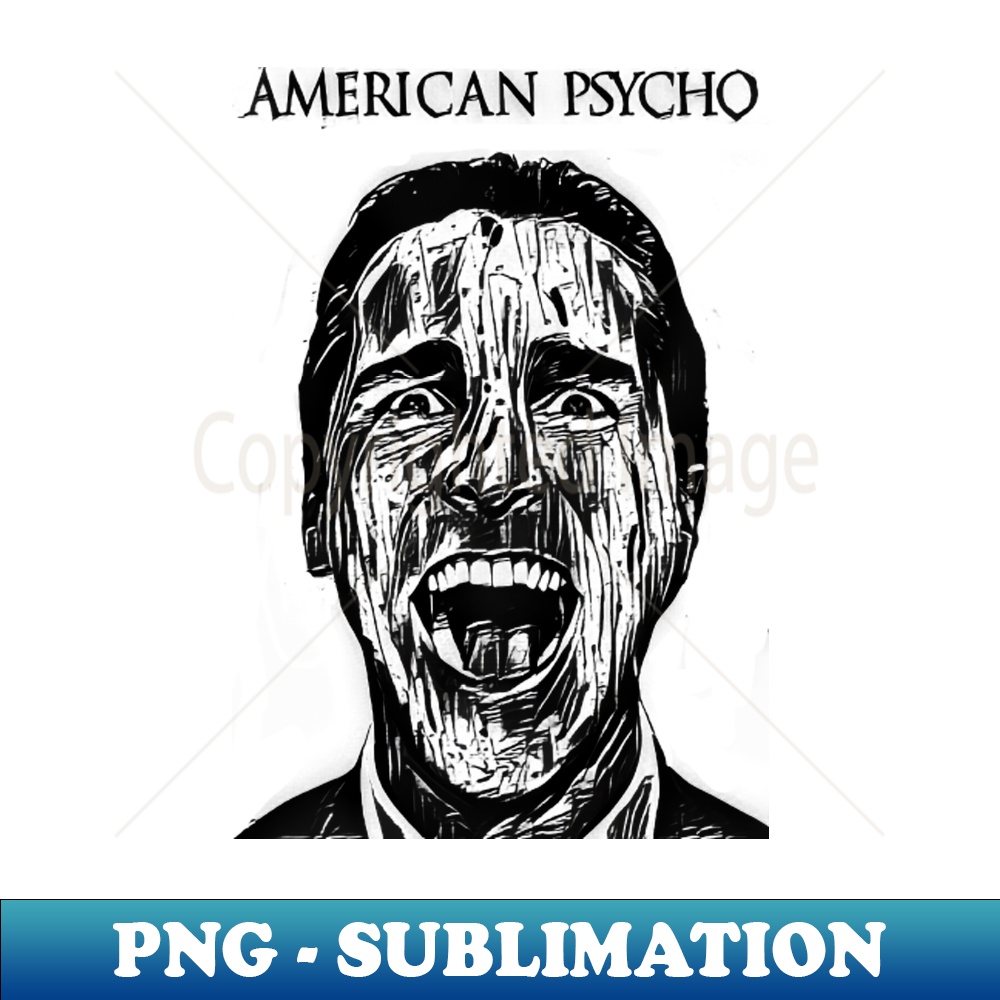 american psycho - Premium Sublimation Digital Download - Rev - Inspire ...