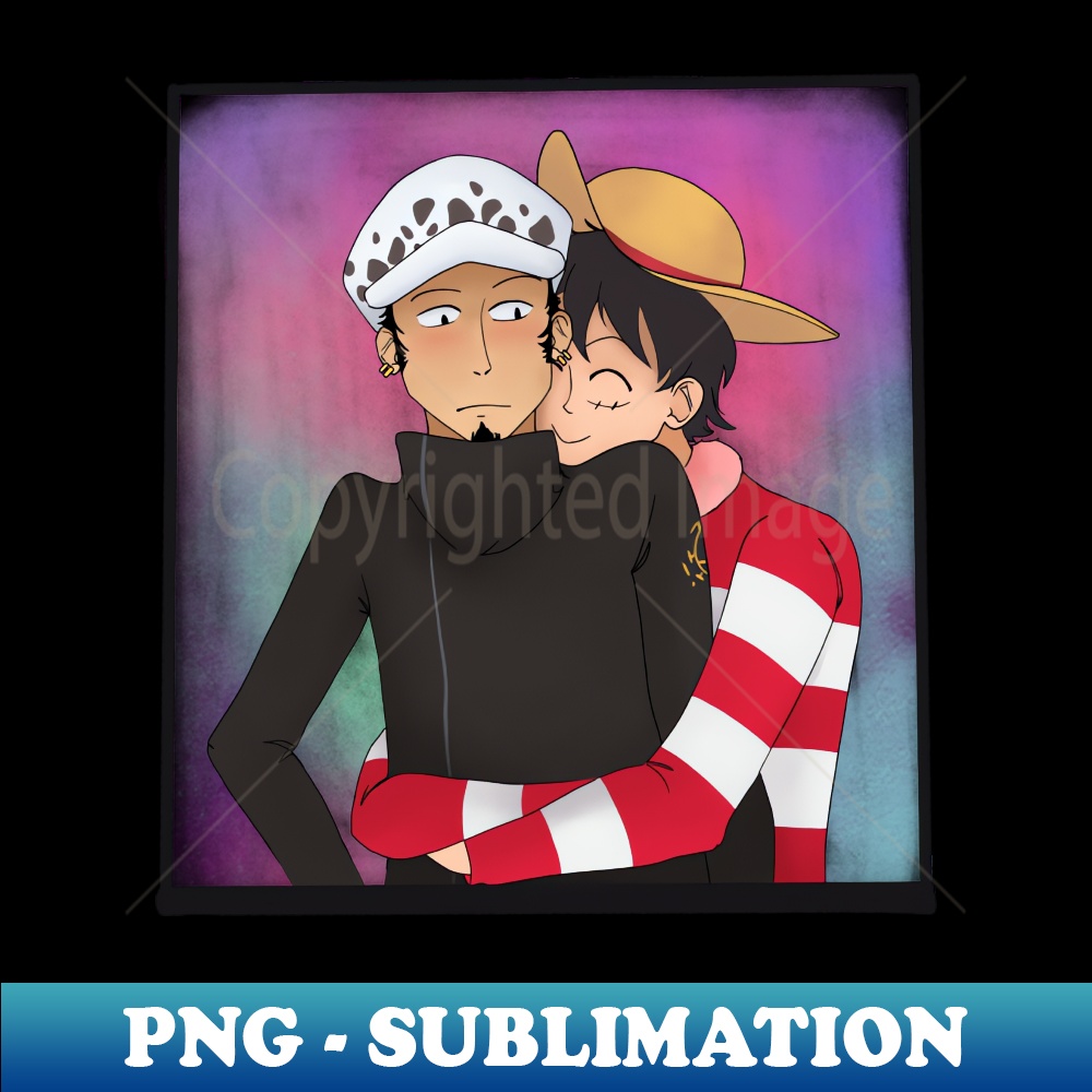 A hug from Luffy - Professional Sublimation Digital Download | Inspire ...
