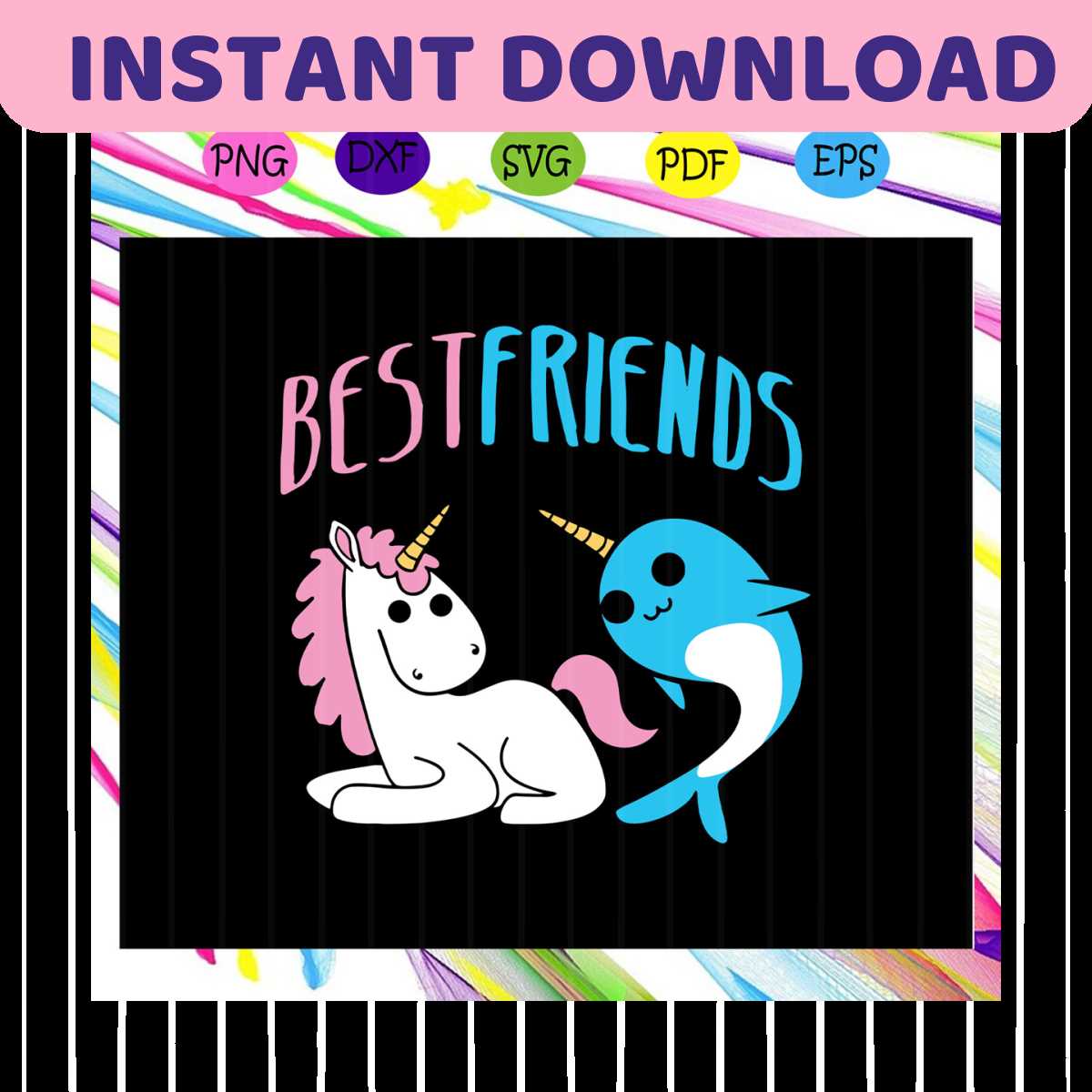 Best Friends Svg, Bff Svg, Friends Forever Svg, Best Friends | Inspire ...