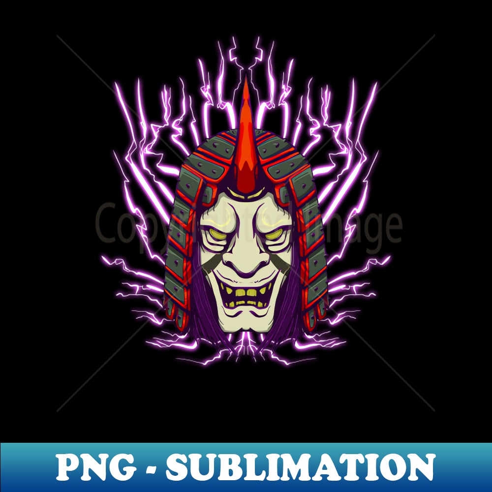 illustration of oni boss with thunder element - Special Edit | Inspire ...
