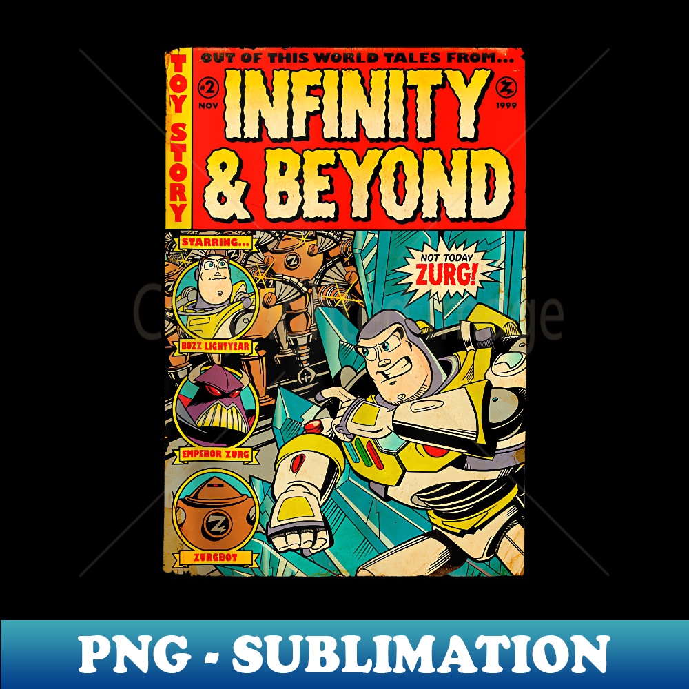 Disney Pixar Toy Story Buzz Lightyear Comic Retro - Exclusiv | Inspire ...