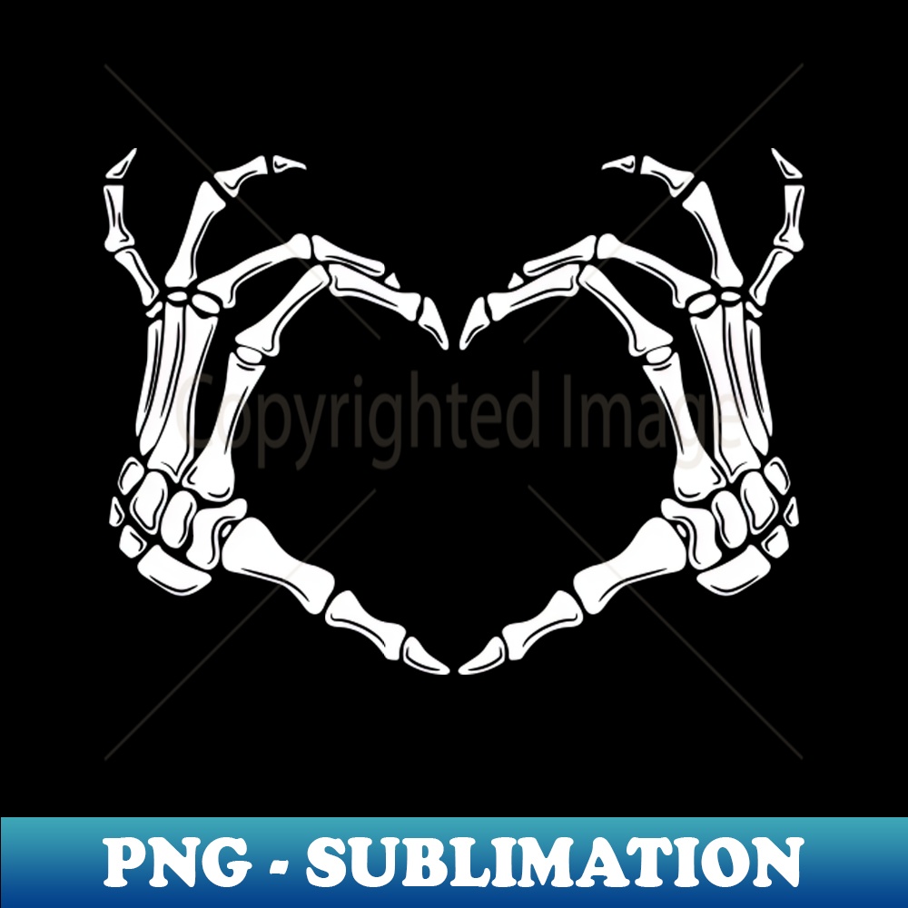 skeleton heart - PNG Sublimation Digital Download - Unlock V | Inspire ...