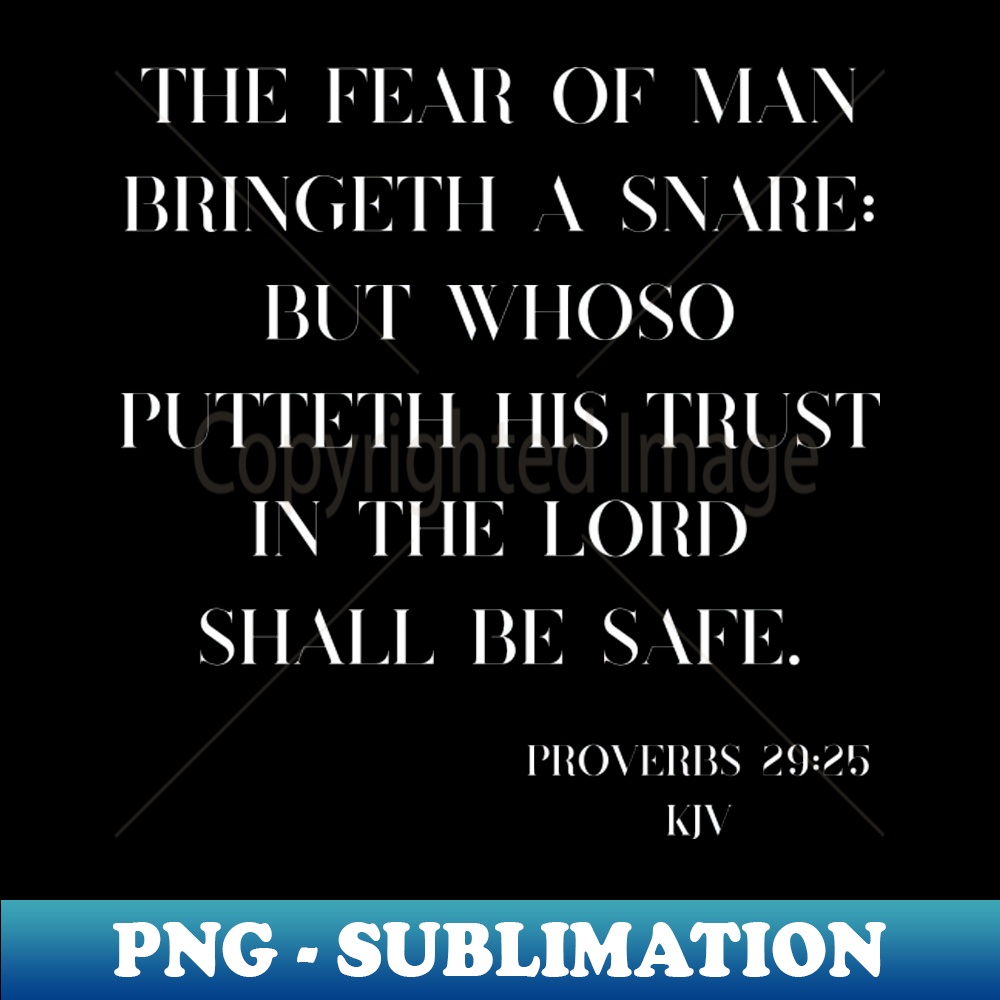 Proverbs 2925 Bible Scripture Verse KJV Quote II - Signature | Inspire ...