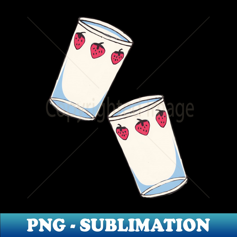 Nana anime strawberry glasses - Sublimation-Ready PNG File - | Inspire ...
