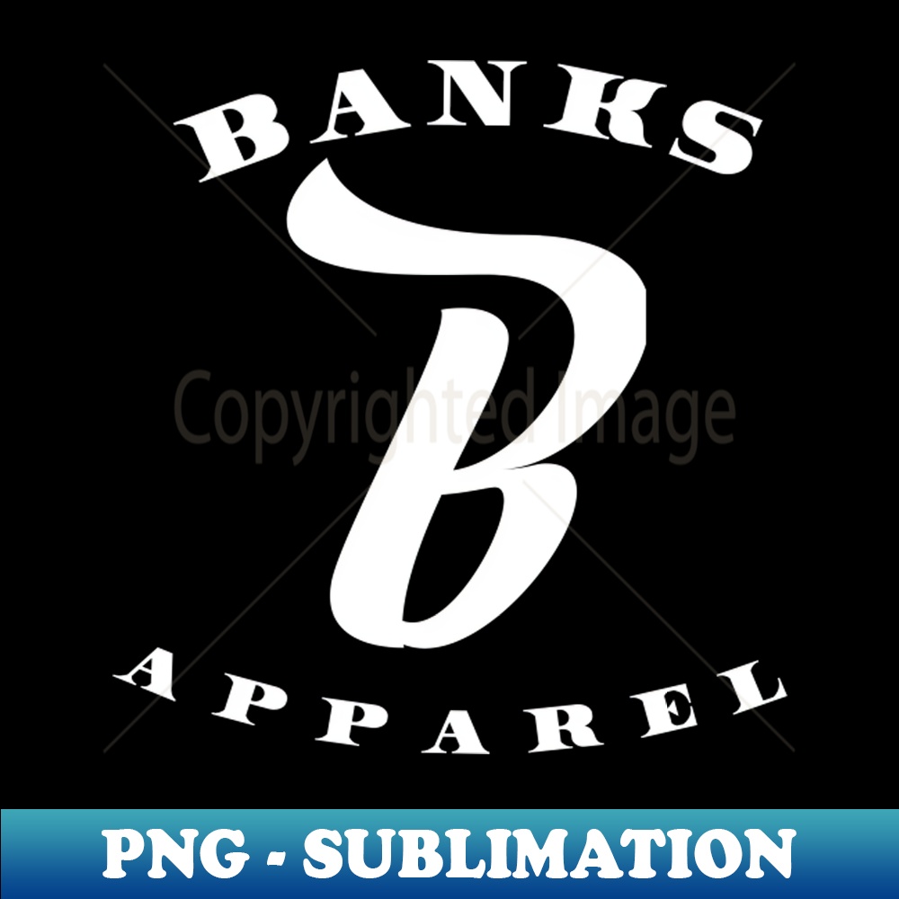 Banks Apparel Official Logo - PNG Sublimation Digital Downlo | Inspire Uplift