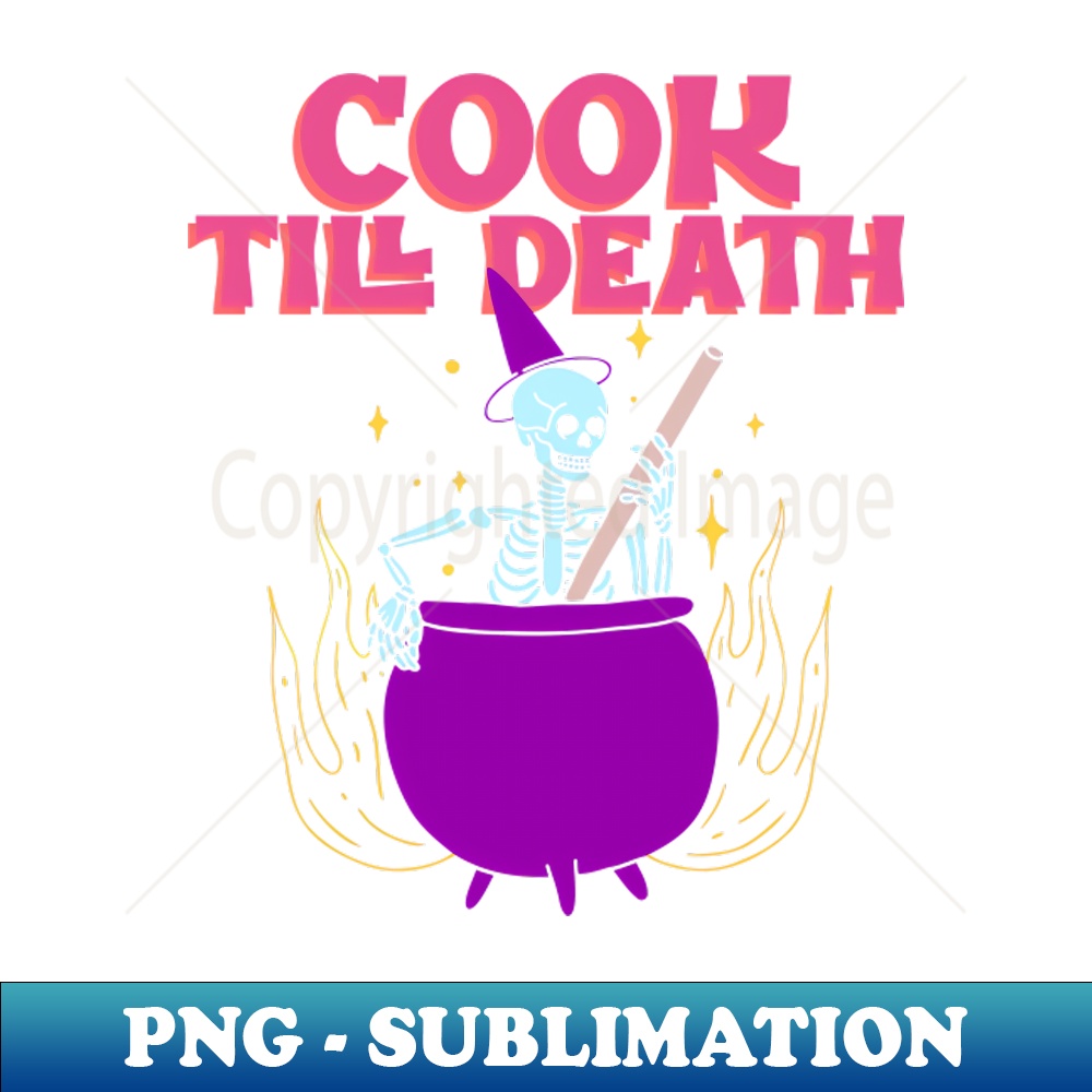 Cook Till Death - Halloween cooking-themed - Exclusive Subli | Inspire ...