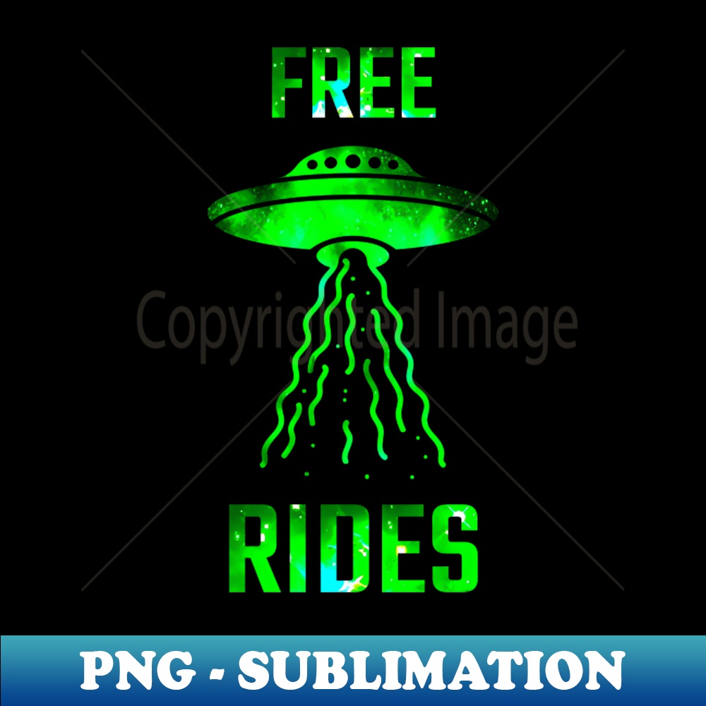 Alien Ufo Abduction FREE RIDES Galactic Green Extraterestria | Inspire ...