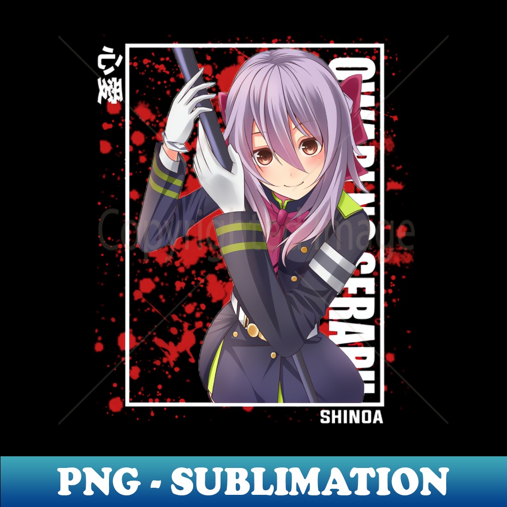 Shinoa Hiragi - Owari no Seraph - Elegant Sublimation PNG Do | Inspire ...