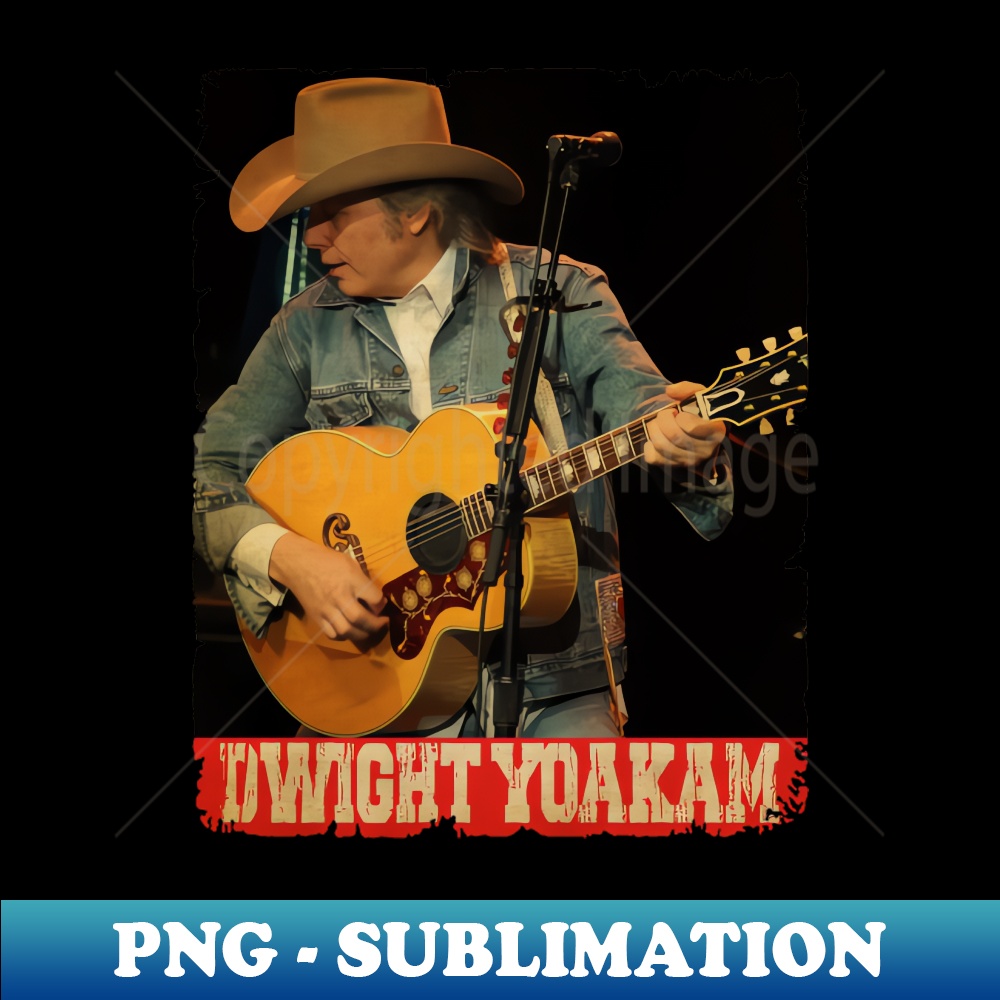 Dwight Yoakam - Vintage Design - PNG Transparent Sublimation | Inspire ...