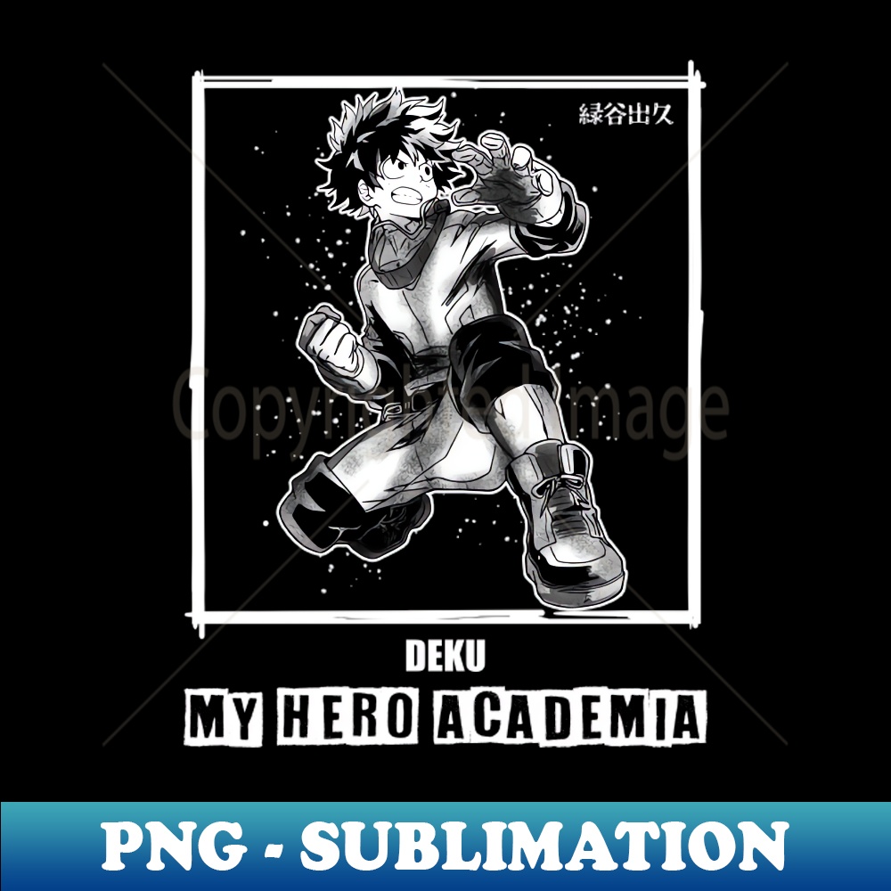Deku 10 - PNG Sublimation Digital Download - Bold & Eye-catc | Inspire ...
